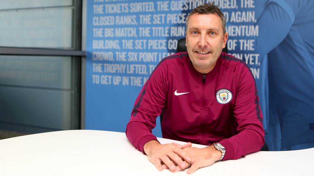 Jason Wilcox: The new Manchester City's Academy Director.