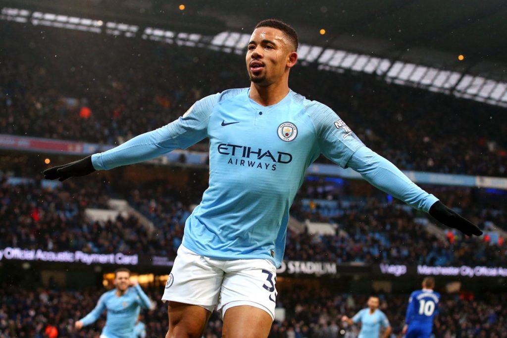 Gabriel Jesus scores! The day on which Sergio Aguero returns