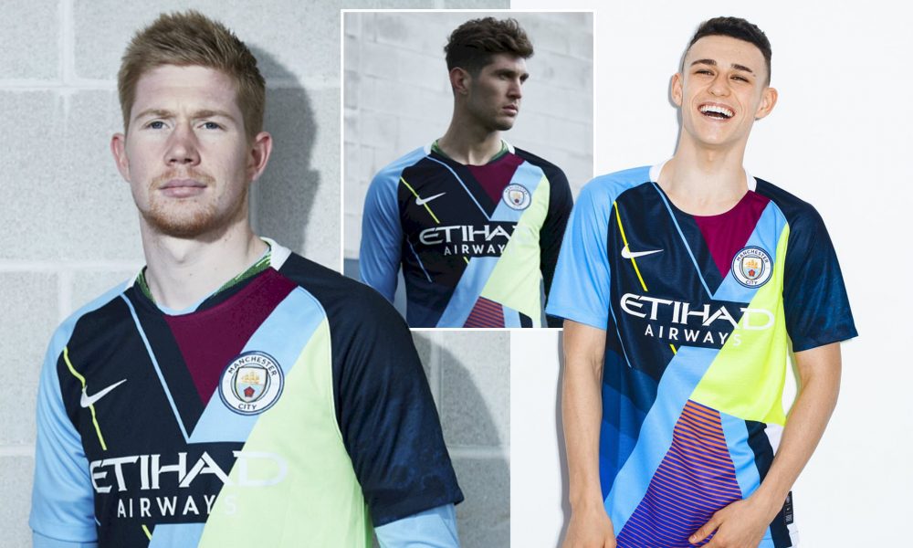 Manchester City release a bizarre new kit