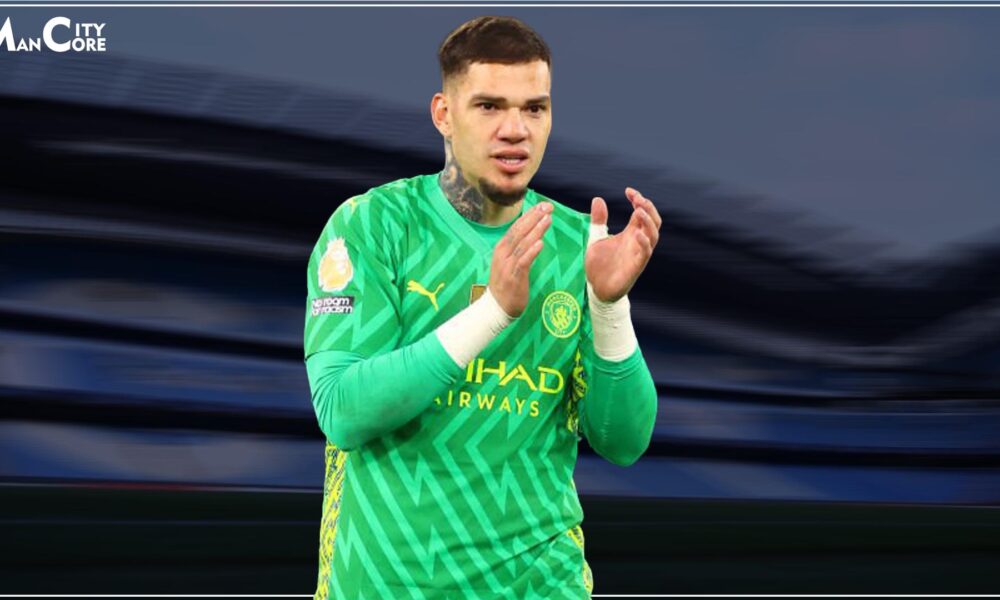 Man City's Ederson Moraes breaks long kick world record